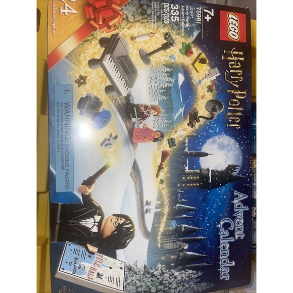 Lego | Toys | Lego 7598 Harry Potter Advent Calendar 335 Pieces New ...